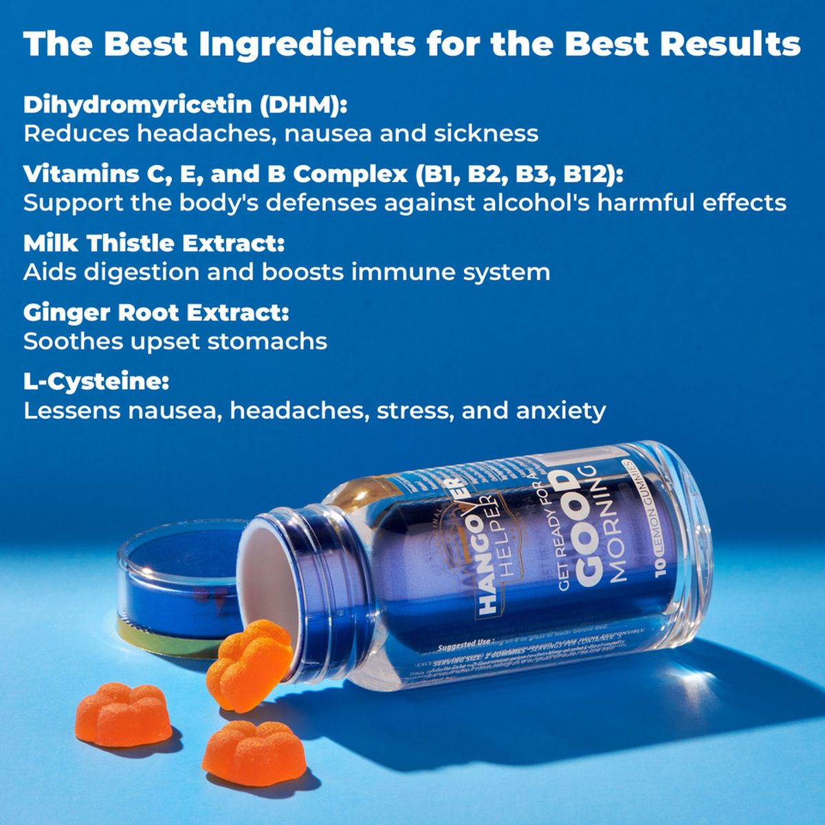 Product detail - The Original Hangover Helper Gummies